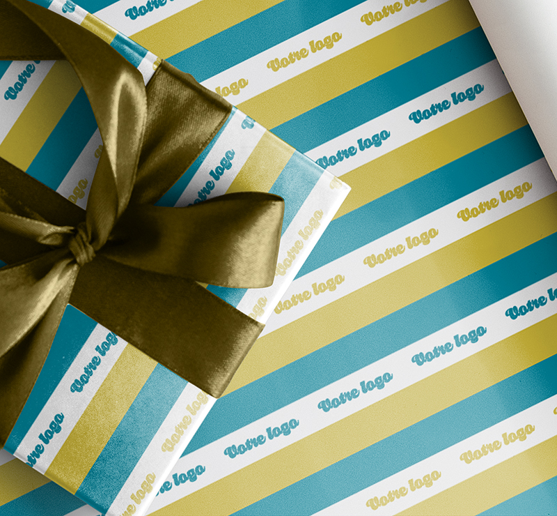 Impression Papier Cadeau en feuille Personnalisable | Pas cher