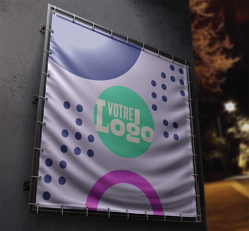 Impression bâche pvc publicitaire | Veoprint